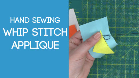 Whip Stitch Applique - Miss Daisy Patterns