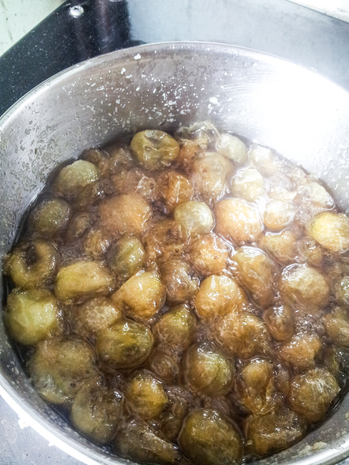 Homemade gooseberry Jam - Irish Gooseberries - Miss Daisy Patterns