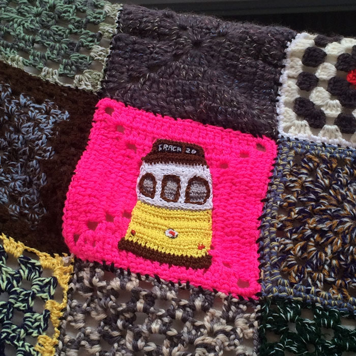 the worlds largest crochet sardine - Miss Daisy Patterns