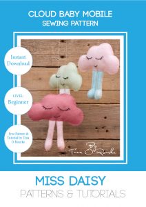 Cloud Baby Mobile Free Pattern & Tutorial - Miss Daisy Patterns