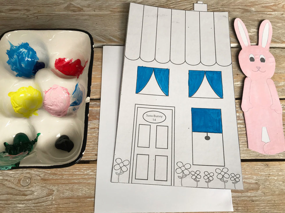Bunny Paper Doll & Accessories Free Printable - Miss Daisy Patterns