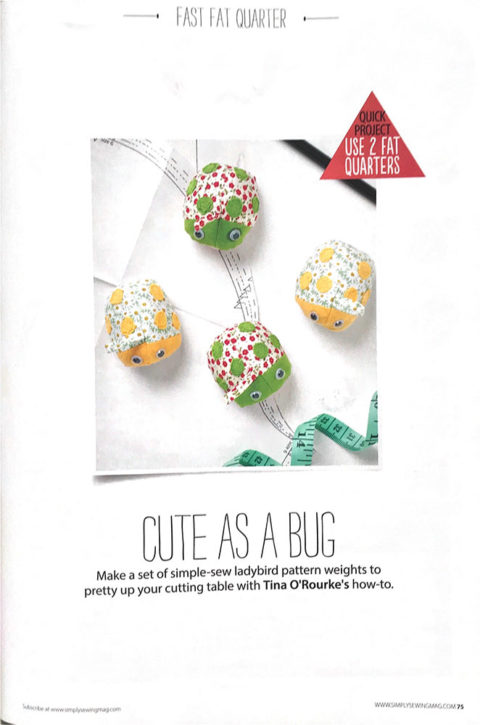 Simply Sewing Magazine - Miss Daisy Patterns