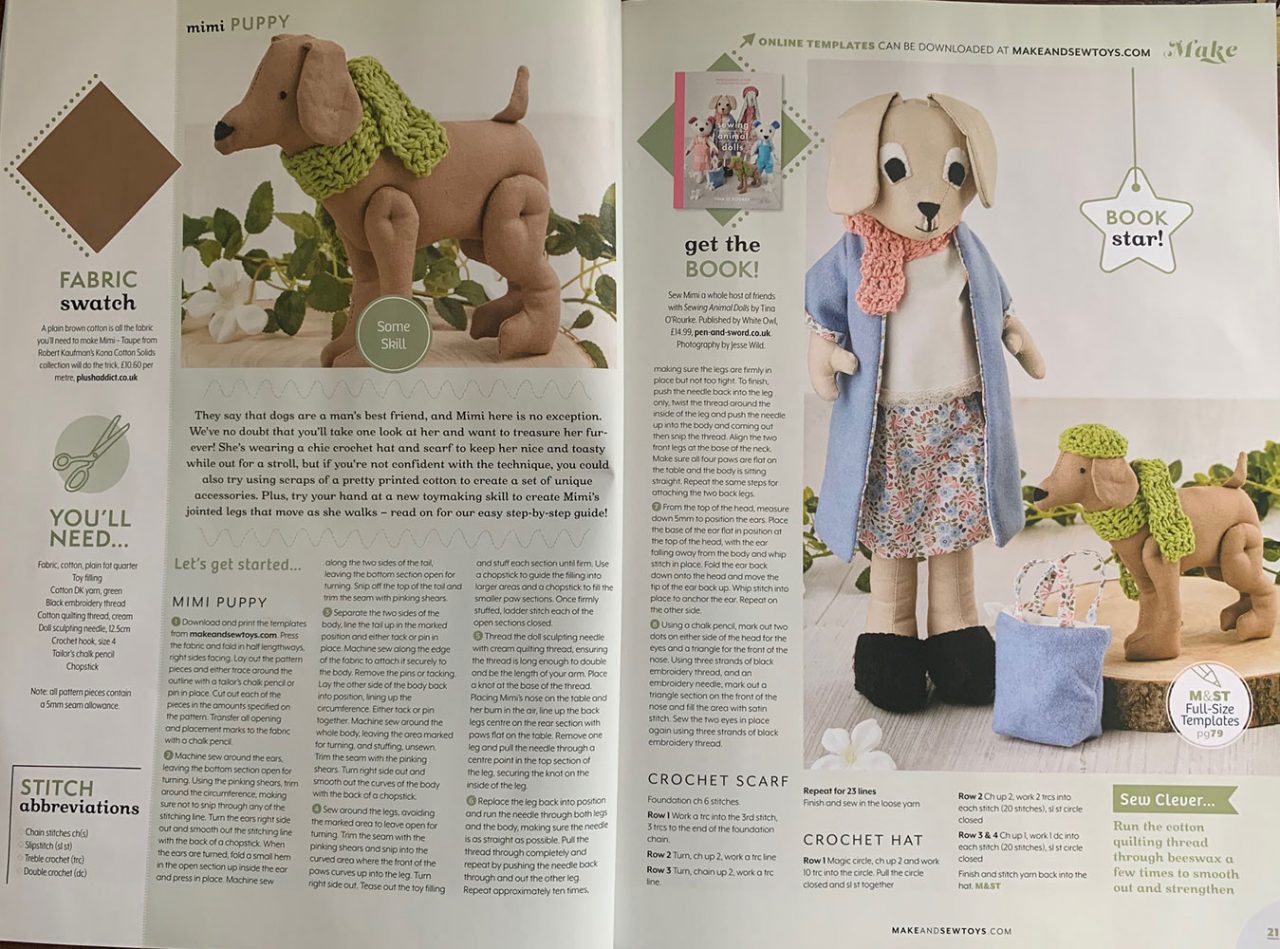 Make & Sew Toys - Miss Daisy Patterns